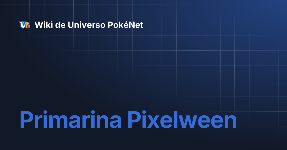 Primarina Pixelween | Wiki de Universo PokéNet